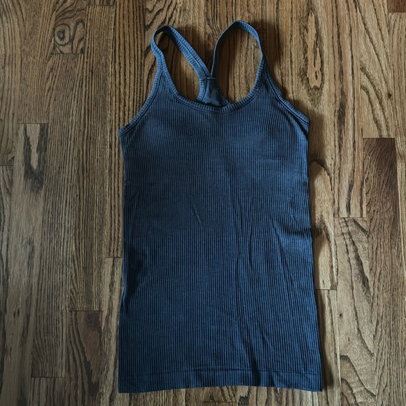 lululemon athletica | Tops | Grey Ribbed Tank | Poshmark